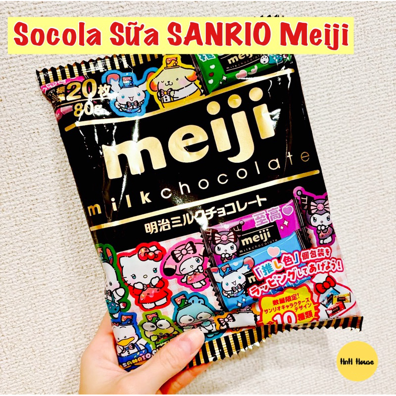 [CHỈ SHIP MIỀN NAM] Kẹo Socola Meiji Sữa Sanrio nội địa Nhật (BẢN GIỚI HẠN) | Shopee Việt Nam
