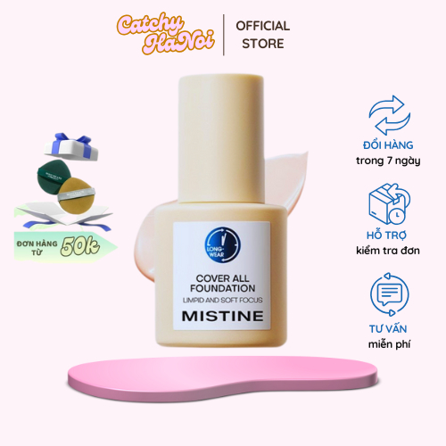 [MISTINE] Kem Nền MISTINE Dạng Lỏng 30g, Dưỡng Ẩm, Che Phủ Tốt Phù Hợp Nhiều Loại Da | Shopee ...