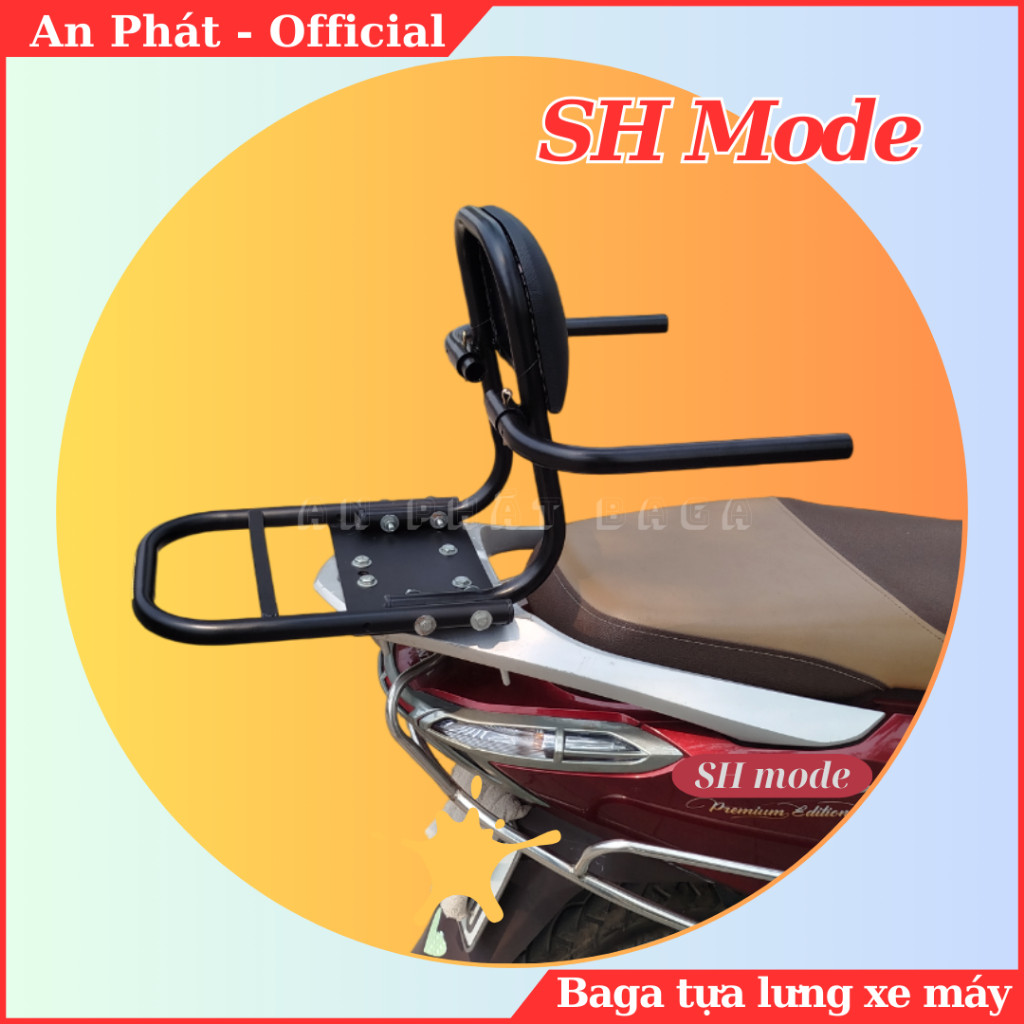 Baga tựa lưng xe máy lắp cho xe Sh Mode sản xuất bởi An Phát Store ...