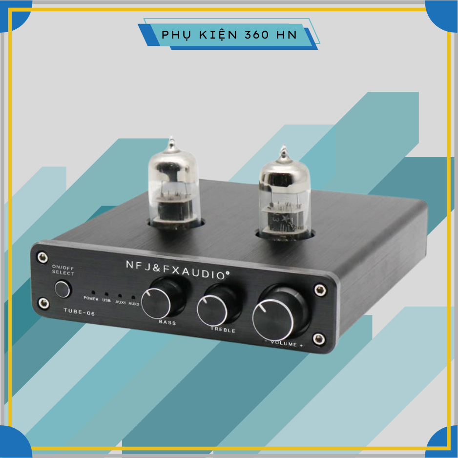 Ampli FX-Audio TUBE 06 Chạy 2 Bóng 6N3 Preamplifier Đèn, Chỉnh ...