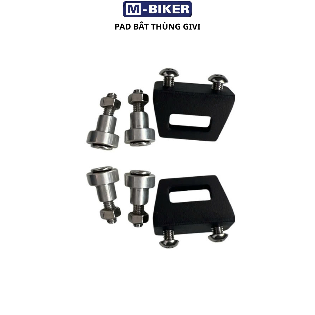 Pad bắt thùng givi, núm bắt thùng givi chính hãng mbiker. | Shopee Việt Nam