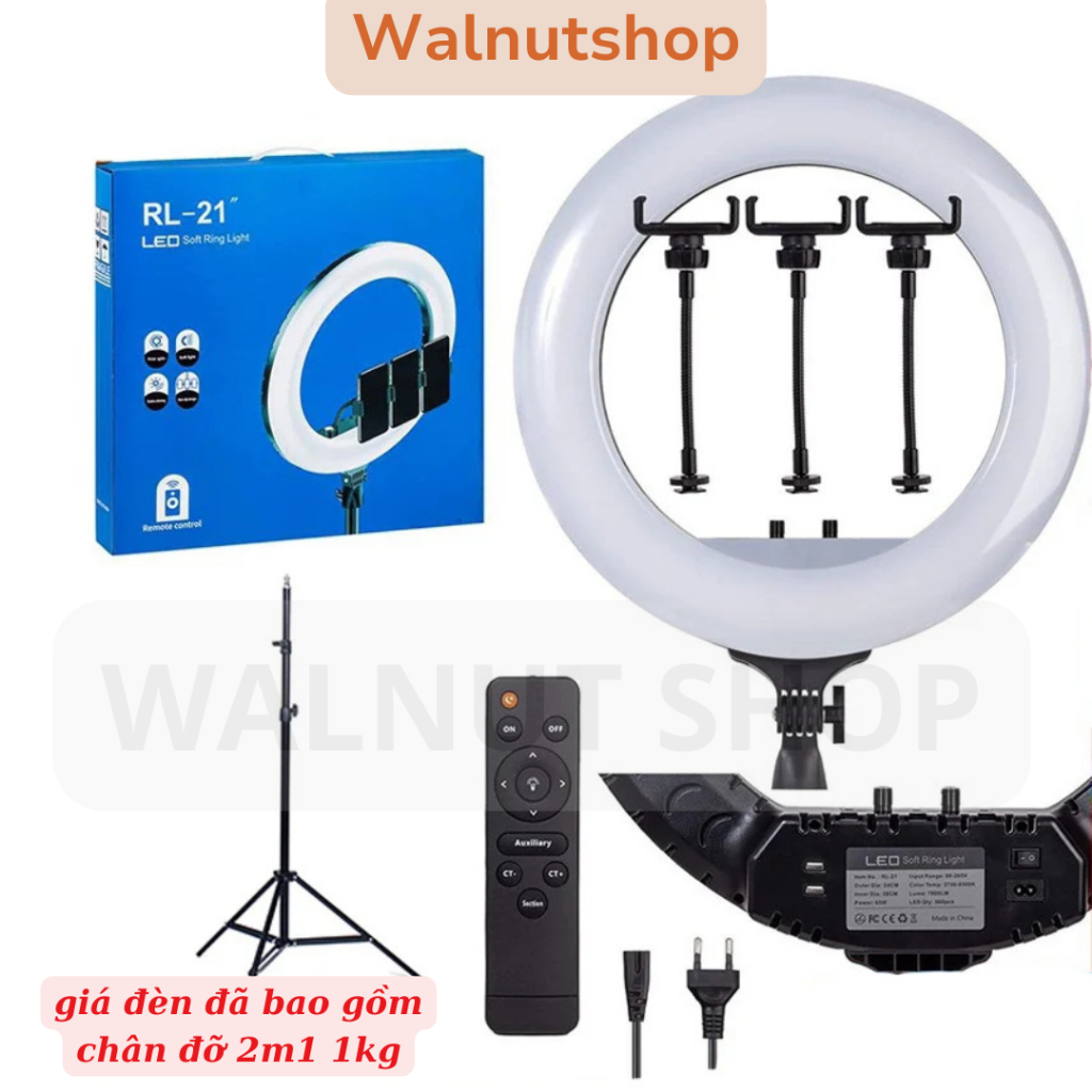 Đèn livetream cao cấp RL14, RL18, RL21 chất đèn hàn quốc kích thước tương ứng 36cm, 45cm, 54cm ...