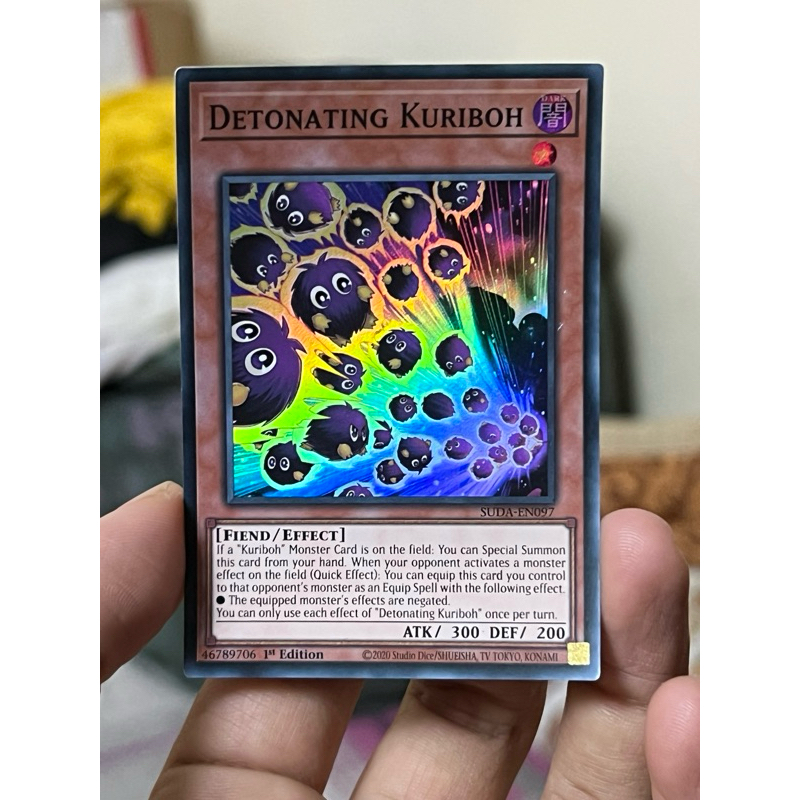 Thẻ bài Yugioh Detonating Kuriboh | Shopee Việt Nam