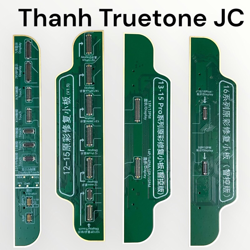 Thanh Cảm Biến, Truetone, Pin, Face, Camera JC - dùng cho box V1SE và ...