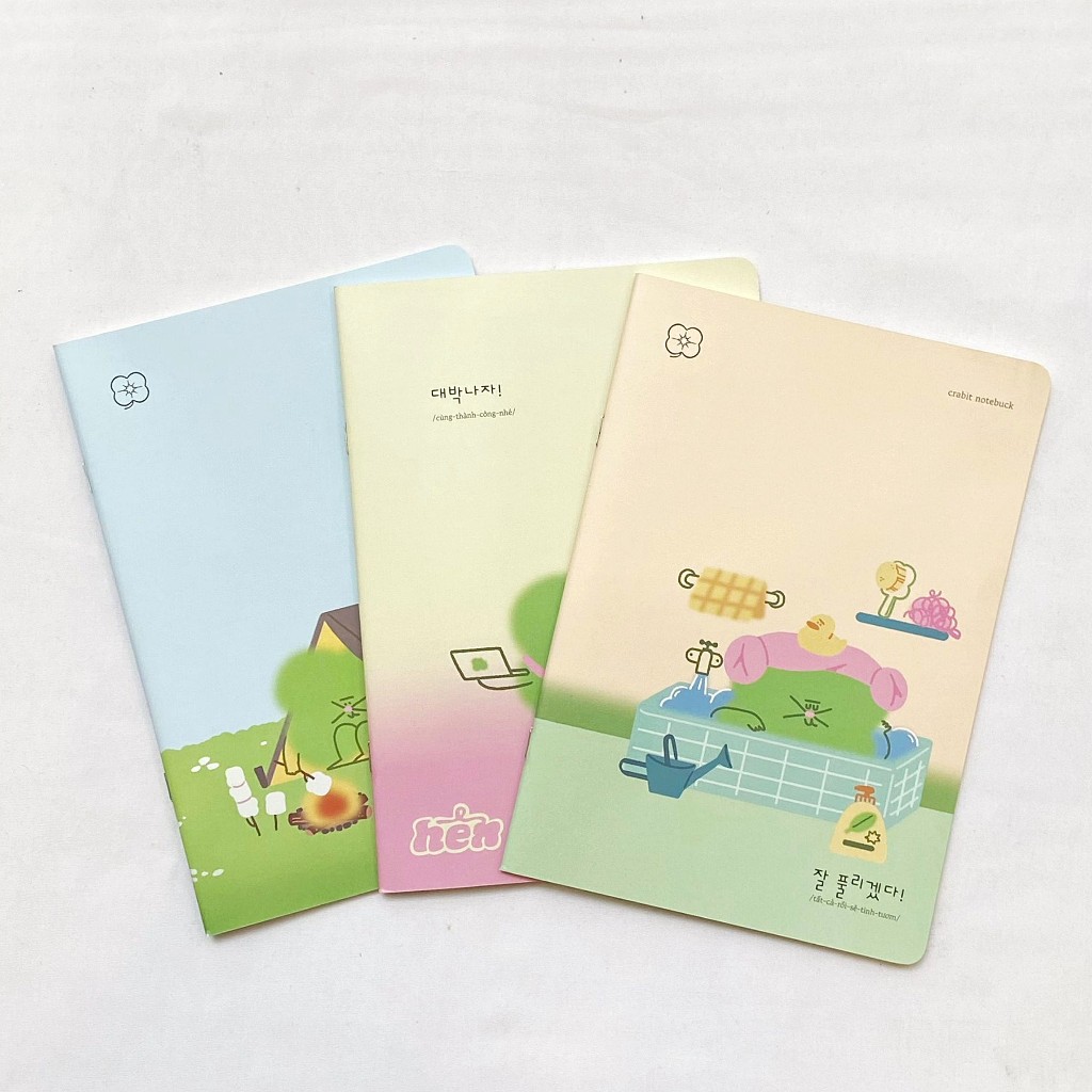 Vở kẻ ngang 80 trang 80 GSM tập học sinh ghi chép sáng tạo studygram ...