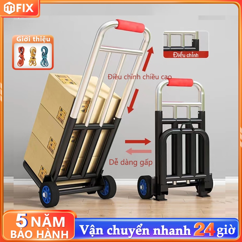 Xe đẩy hàng Xe Đẩy Gấp Gọn,Xe Kéo Hàng Đi Chợ Xe Đẩy Hành Lý Khung Thép ...