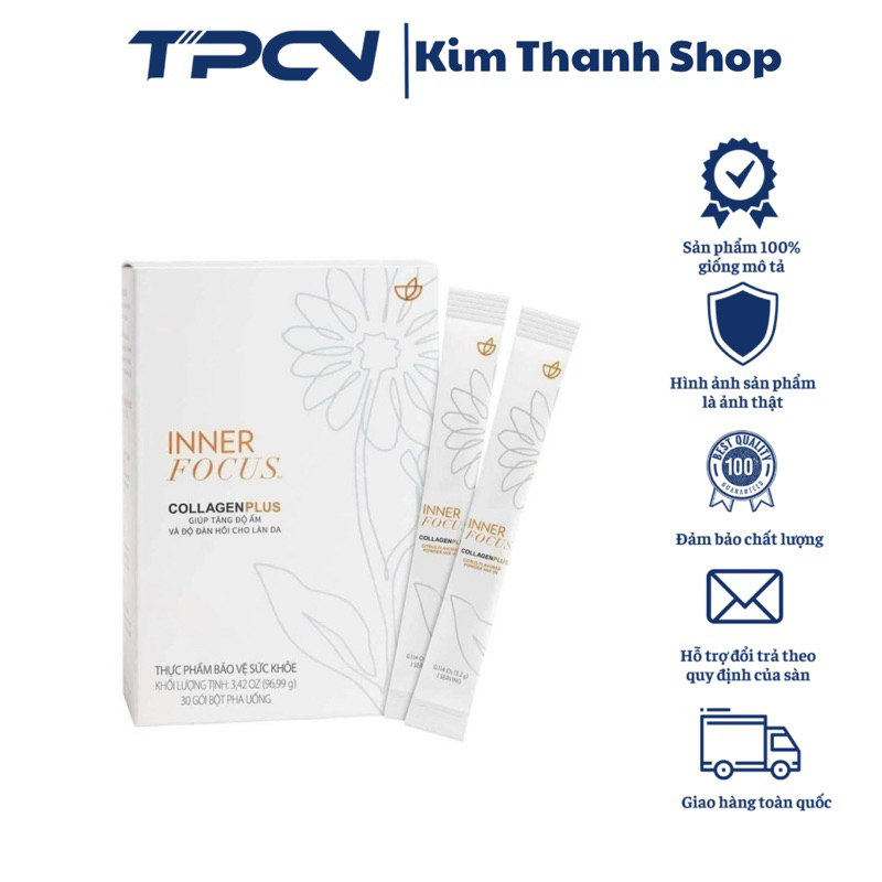 Inner Focus Collagen Plus - Tăng độ ẩm và đàn hồi cho da. | Shopee Việt Nam