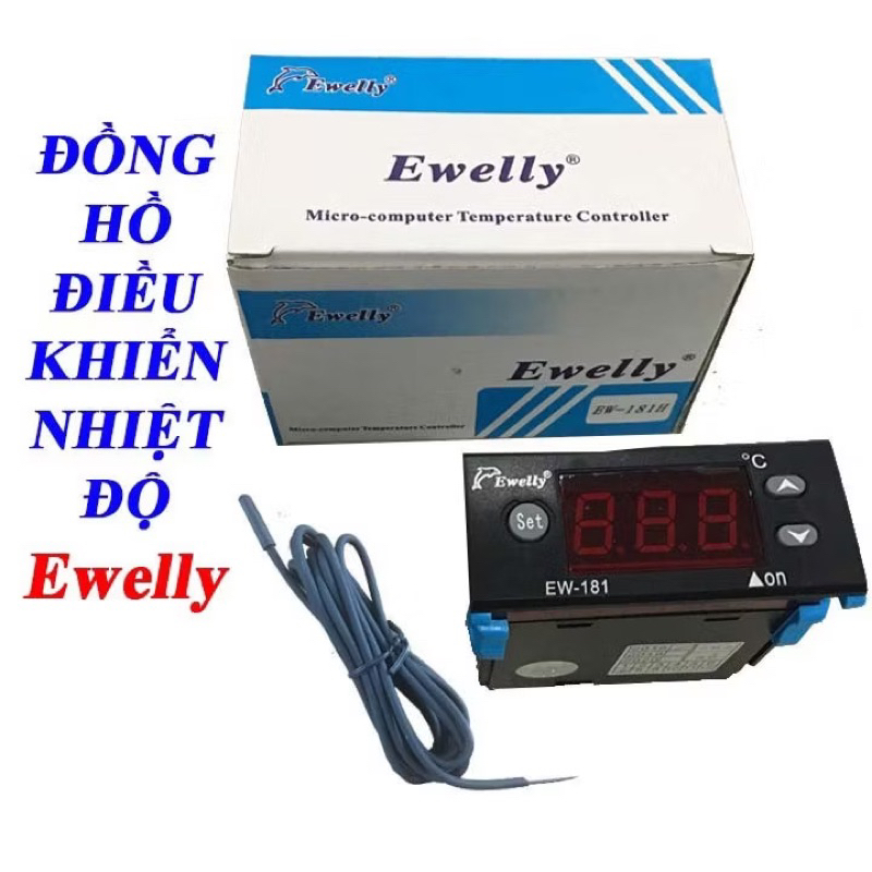 Bộ điều khiển nhiệt độ Ewelly EW-181H 183H- Đồng hồ kho lạnh Ewelly EW-181H-183H Chính Hãng ...
