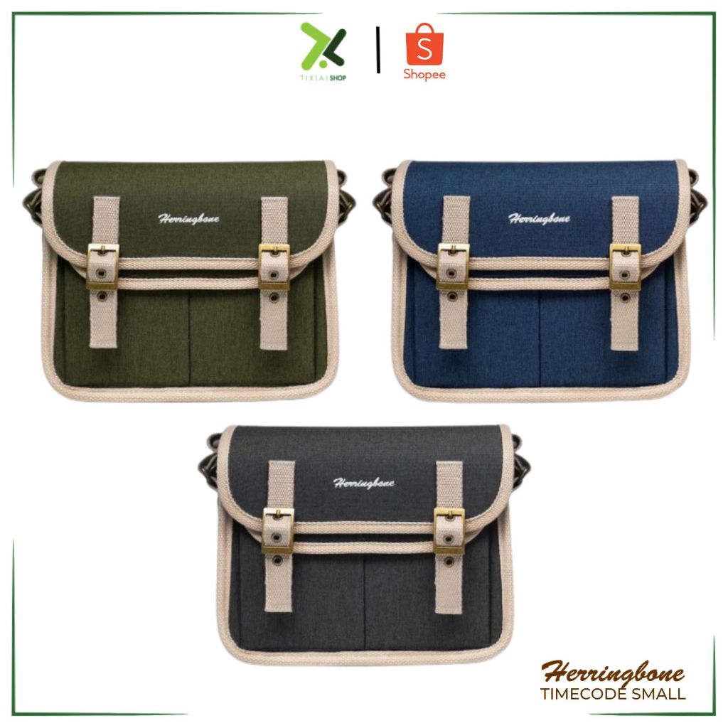 Túi máy ảnh HERRINGBONE TIMECODE SMALL | Hàng Chính Hãng Tixiai | Shopee Việt Nam