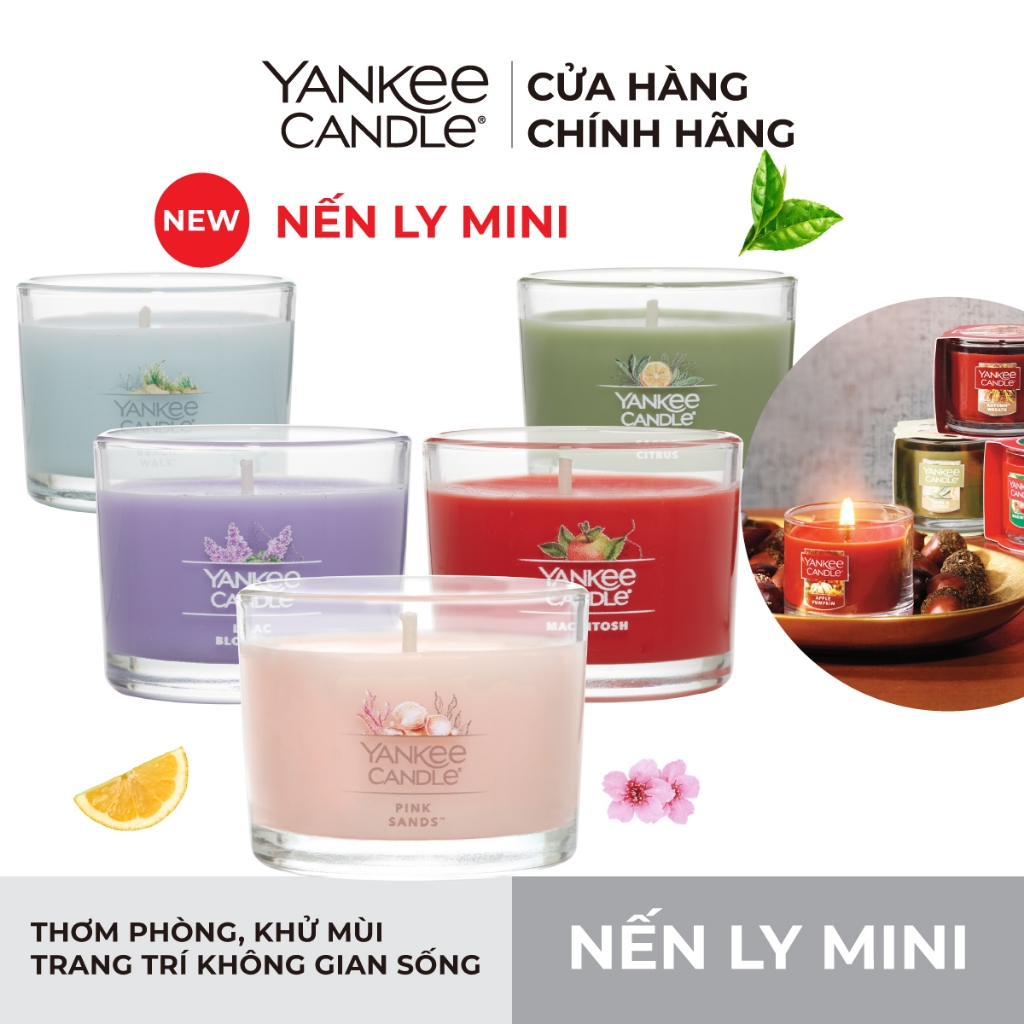 Yankee candle - Giá Tốt, Miễn Phí Vận Chuyển, Đủ Loại | Shopee Việt Nam