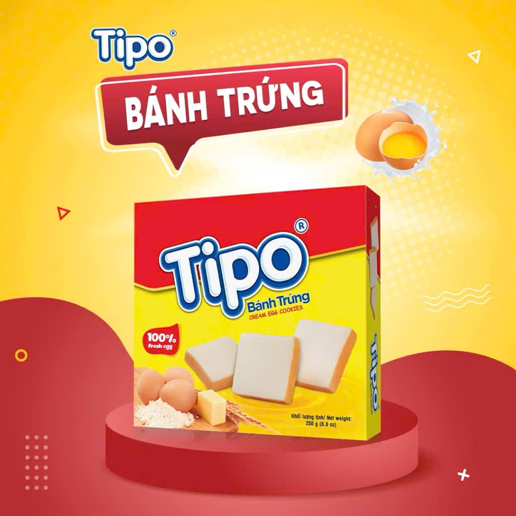 Bánh Tipo Trứng Nướng Hữu Nghị 250g | Shopee Việt Nam