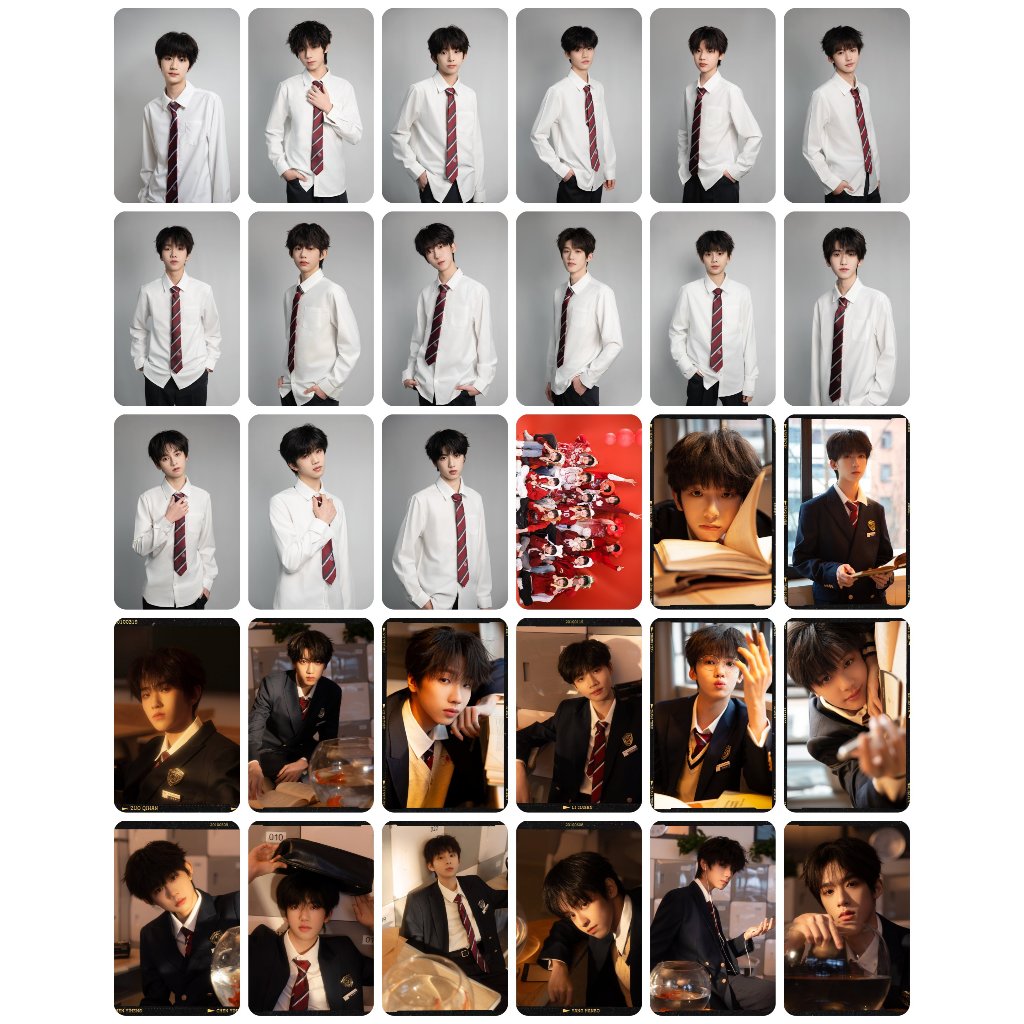 Lomo card 1 mặt TF4-60 ảnh bo góc TF FAMILY F4 Trainees 2025 | Shopee Việt Nam