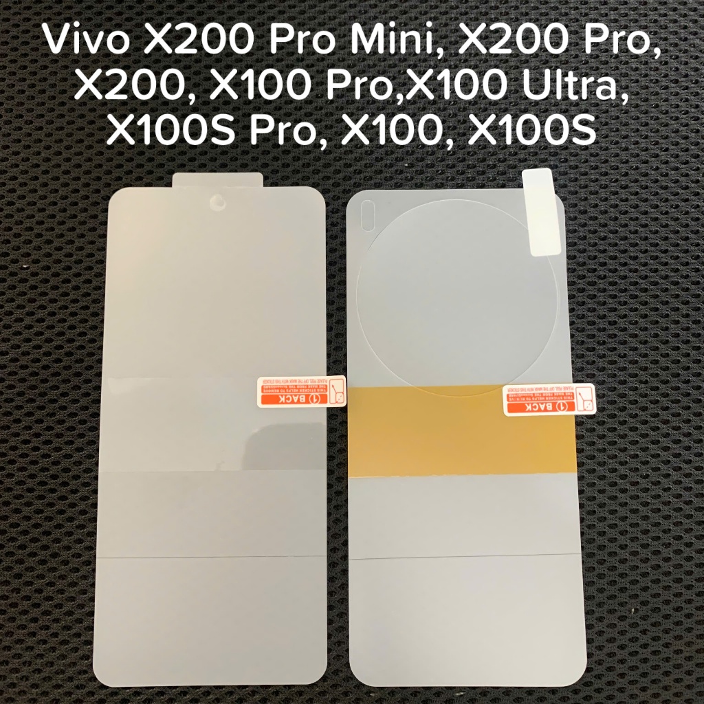 Miếng Dán Dẻo PPF Vivo X100 / X100 Ultra / X100S Pro / X100 Pro / X200 / X200 Pro / X200 Pro ...