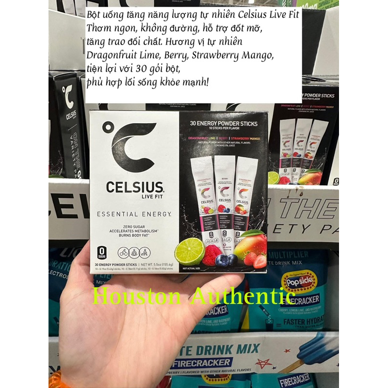 [ ĐỦ BILL STORE + AIR] Bột năng lượng Celsius Live Fit Essential Energy ...