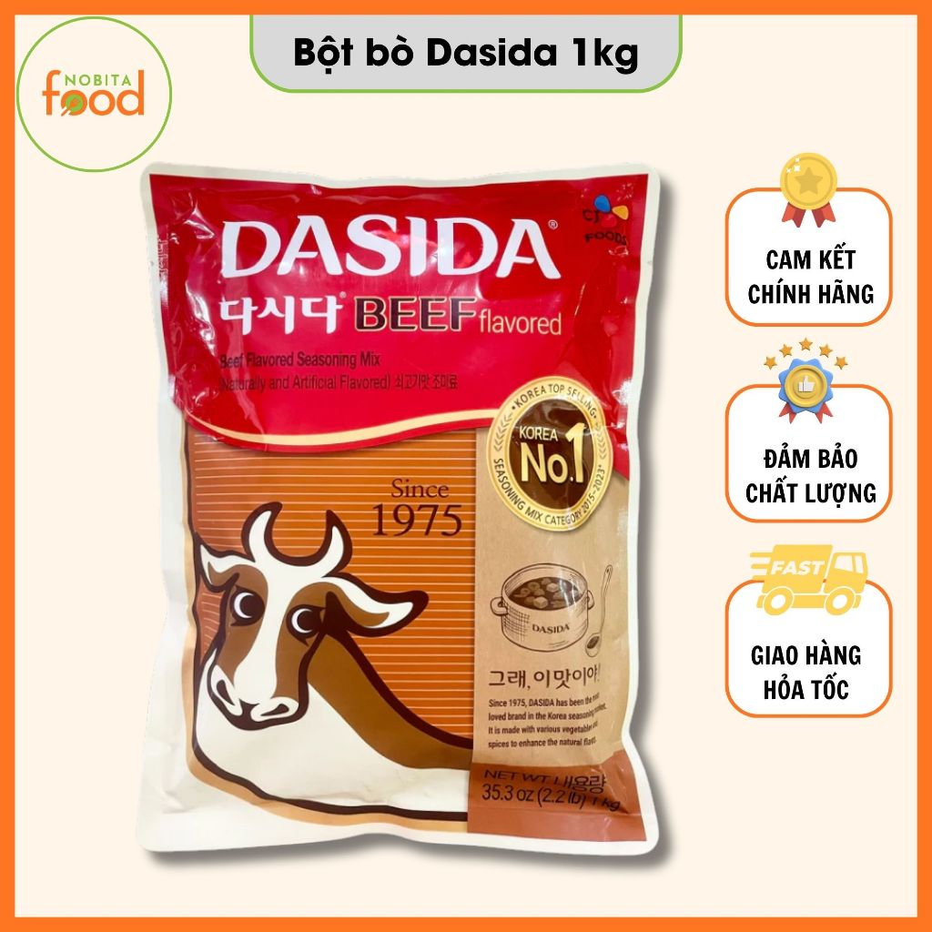 Bột bò Dasida 1kg Hàn Quốc CJ | Shopee Việt Nam