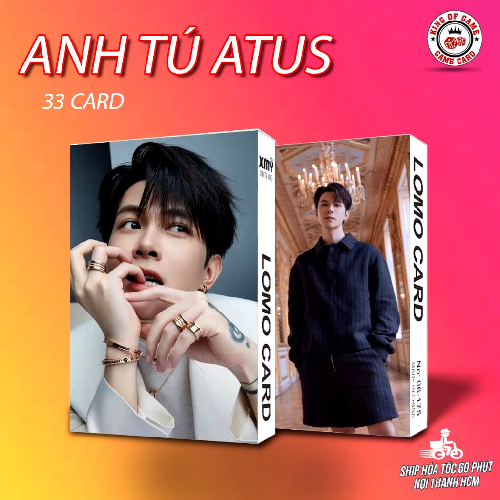 ANH TÚ ATUS Anh Trai Say Hi 33 Tấm Ảnh Có Chữ Ký - Card Anh Trai Say Hi ...