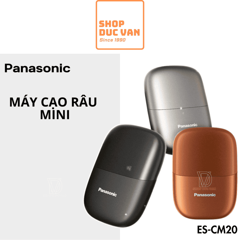 Máy Cạo Râu Panasonic Mini Nhỏ Gọn ES-CM20 Dành Cho Nam Và Nữ Với Hệ ...