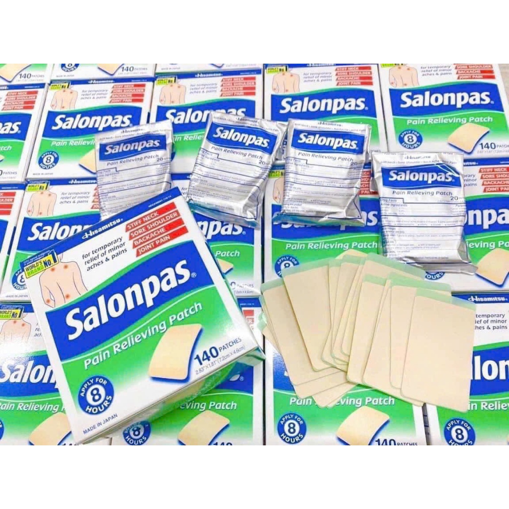 SALONPAS MỸ ----140 miếng/hộp | Shopee Việt Nam