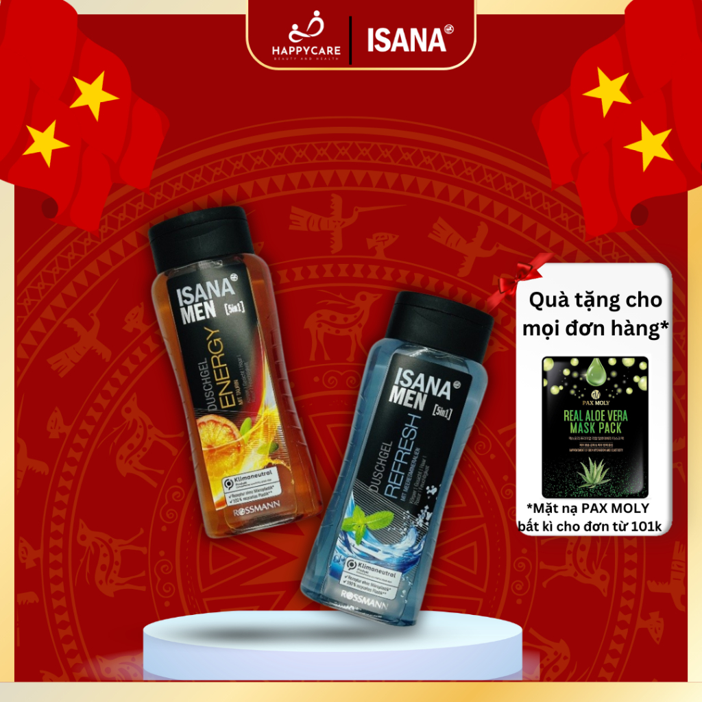 [ISANA] DÒNG SỮA TẮM 5 TRONG 1 DÀNH CHO NAM ISANA MEN 300ML | Shopee ...
