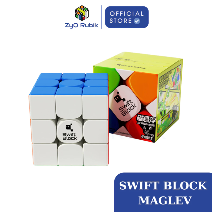 Rubik 3x3 Gan Swift Block 355S Maglev 2024- Đồ Chơi Trí Tuệ- Zyo Rubik Hồ Chí Minh | Shopee Việt Nam