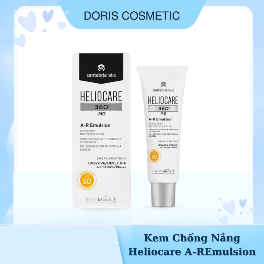 Kem Chống Nắng Heliocare A-R Emulsion SPF 50 PA++++ 50ml-Doris Cosmetic ...
