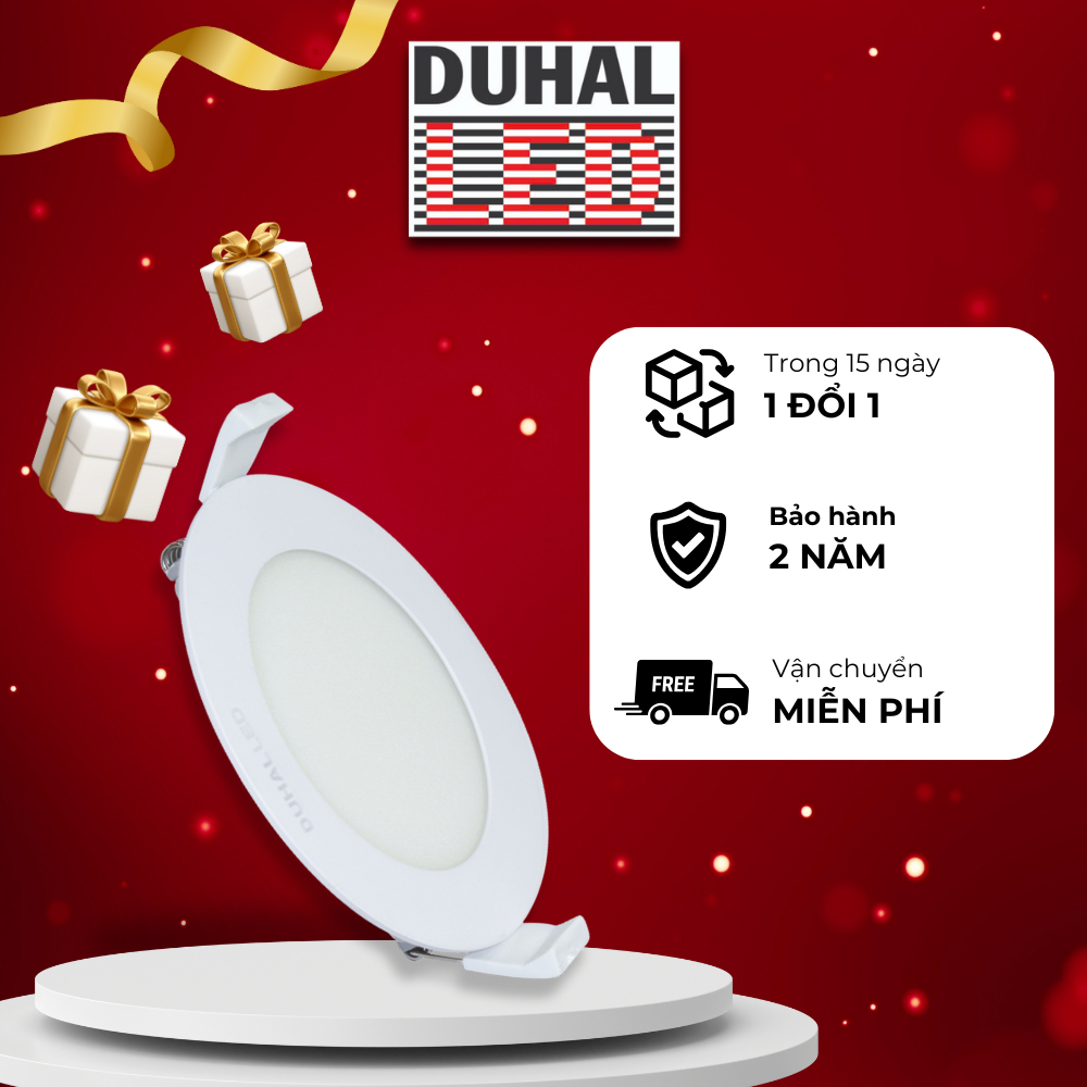 Đèn Led âm trần DUHAL SDGT 7W, 9W, 12W SDGT507, SDGT509, SDGT512 Ánh Sáng Trắng/Vàng/Trung tính ...