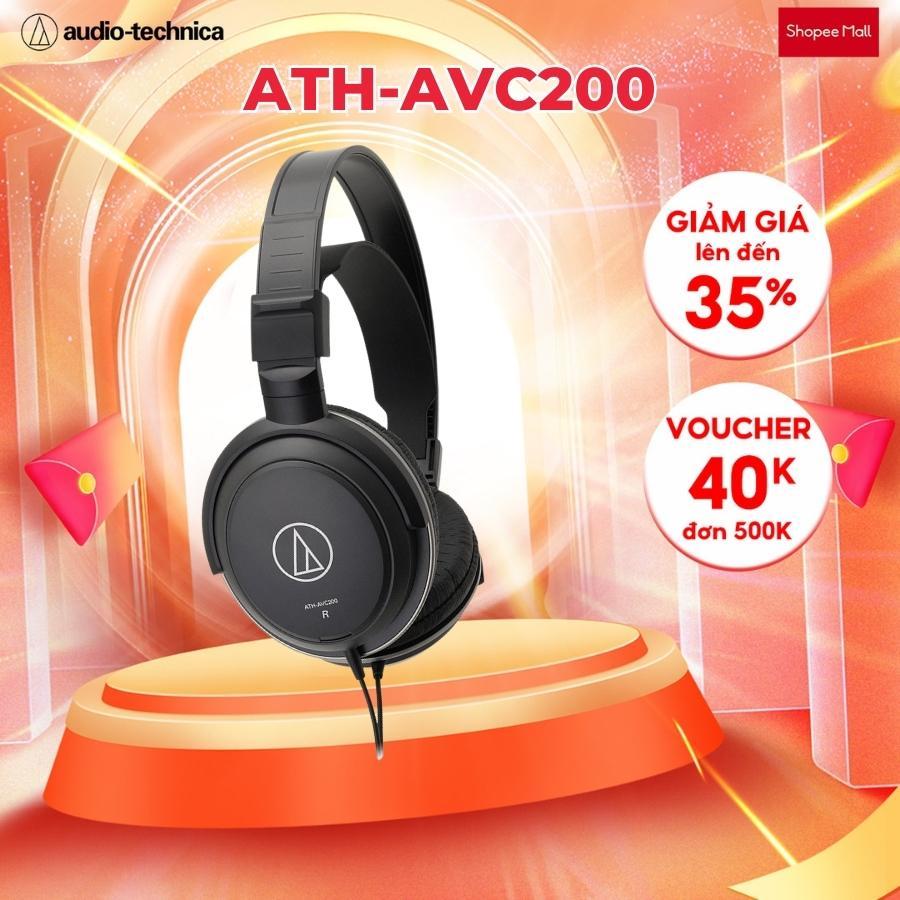 Tai Nghe Audio-Technica Professional Hifi ATH-AVC200 - Hàng Chính Hãng | Shopee Việt Nam