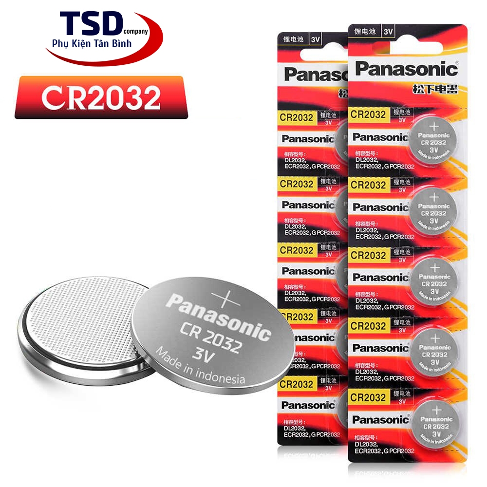 Pin Cmos Panasonic CR2032 Lithium 3V Chính Hãng | Shopee Việt Nam
