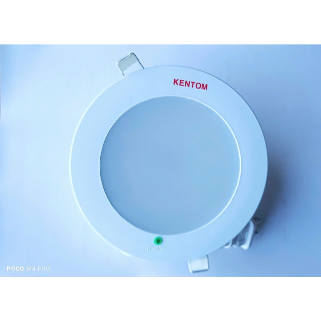 Đèn sạc âm trần KENTOM KT-770 3W có tem kiểm định | Shopee Việt Nam