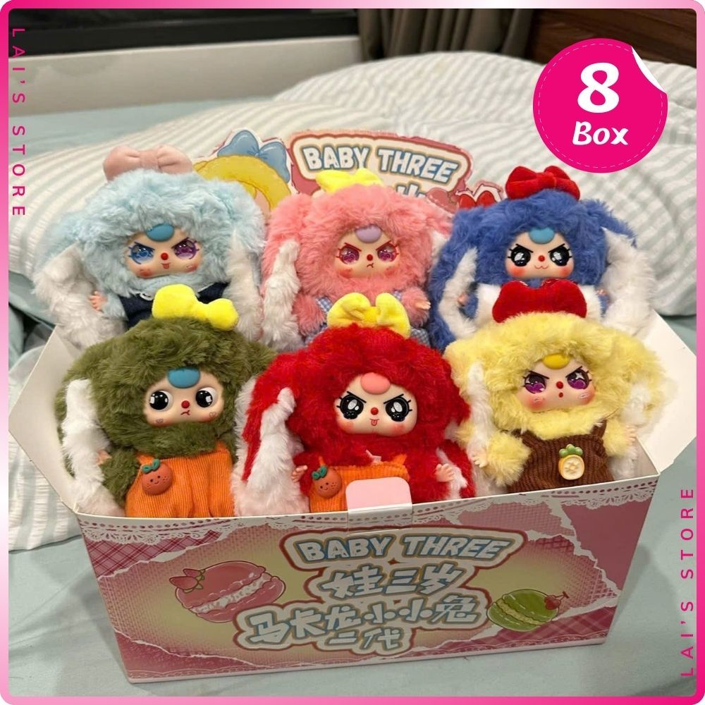 [SẲN HÀNG] Set 6 Box MACARON V2 Hộp Mù Ngẫu Nhiên Baby Three Blind Box ...