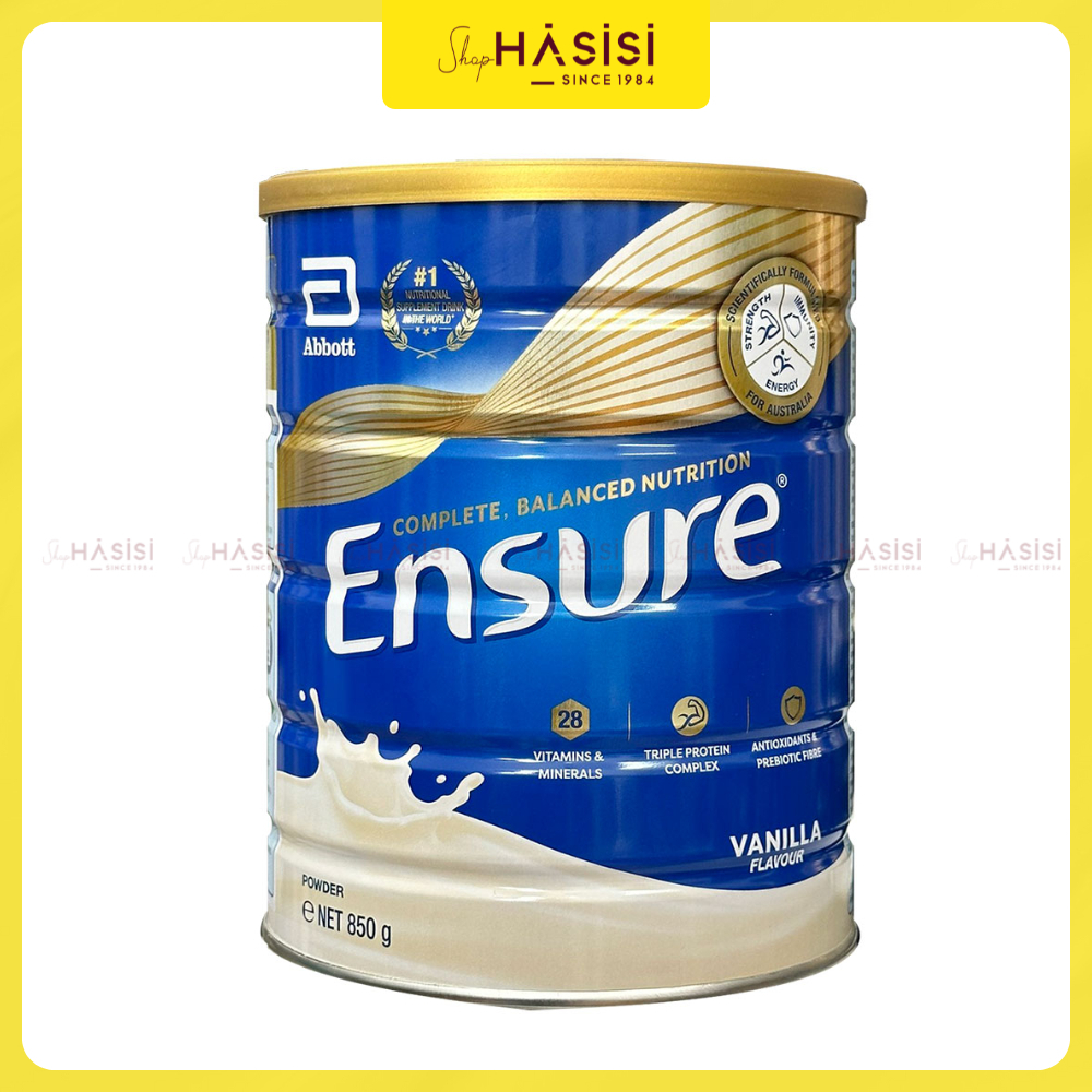 Sữa Bột Úc ABBOTT - Ensure Powder Add Water 850g #Vanilla | Shopee Việt Nam