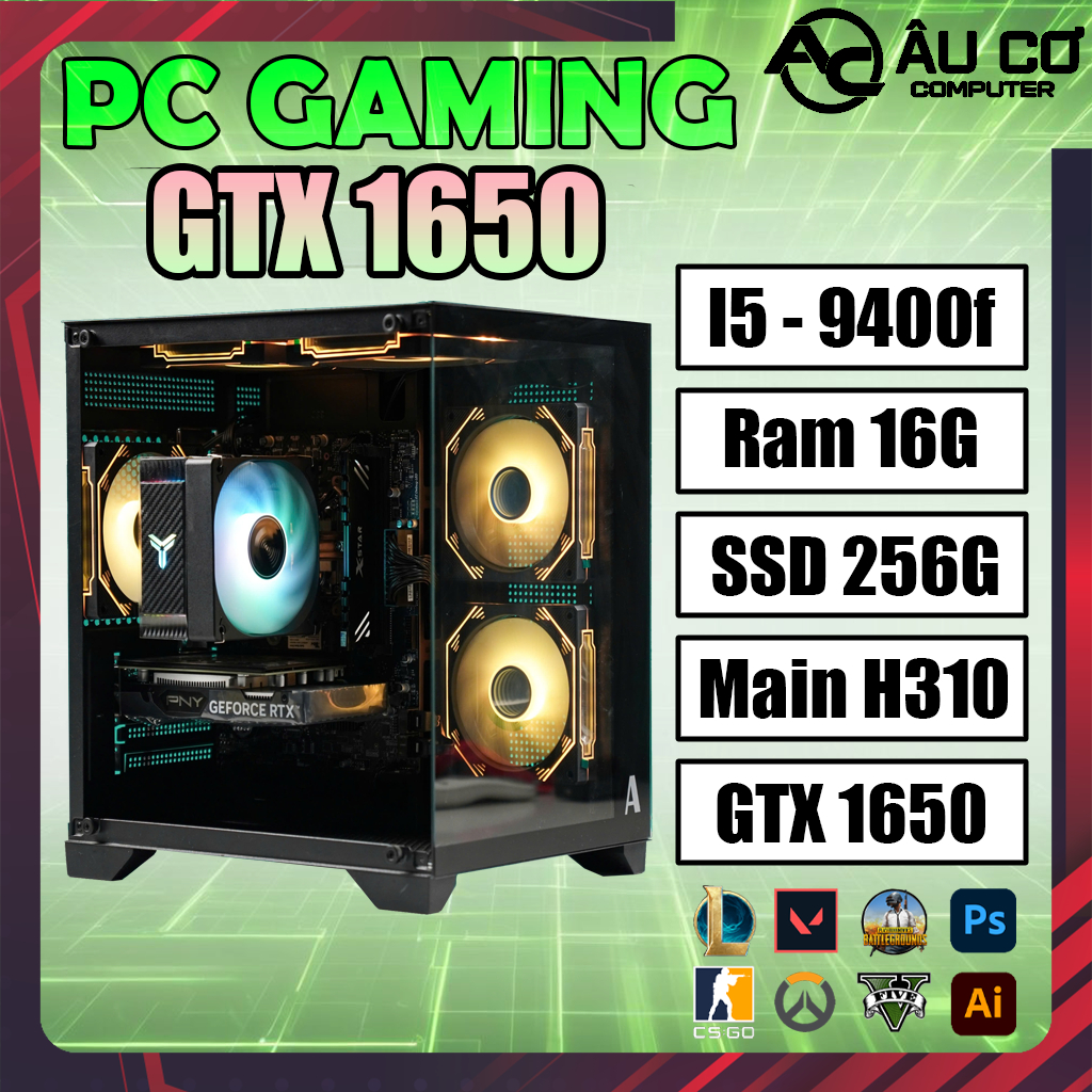 PC Gaming, Case Gaming, Cây Gaming chơi game i5 9400f / ram 16G / SSD ...