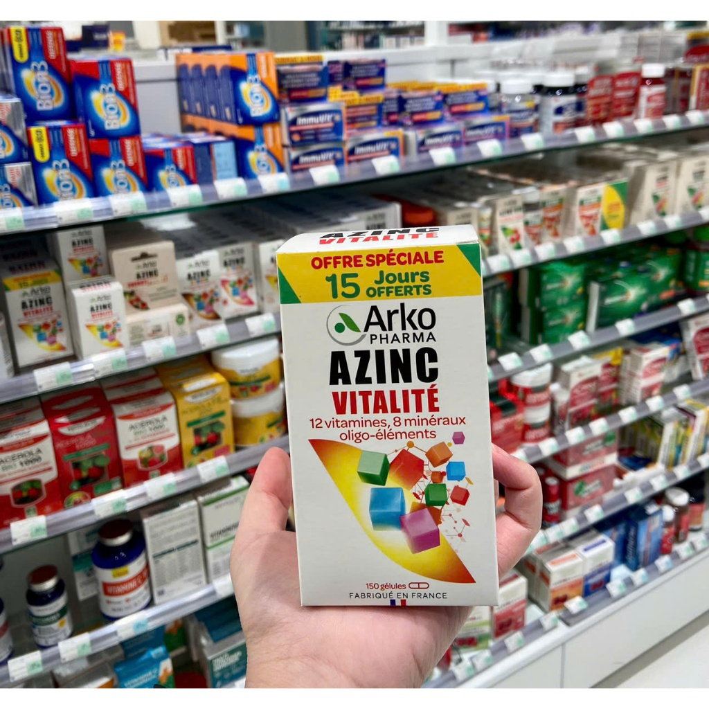 Vitamin tổng hợp Azinc Arkopharma 120v, 150v | Shopee Việt Nam