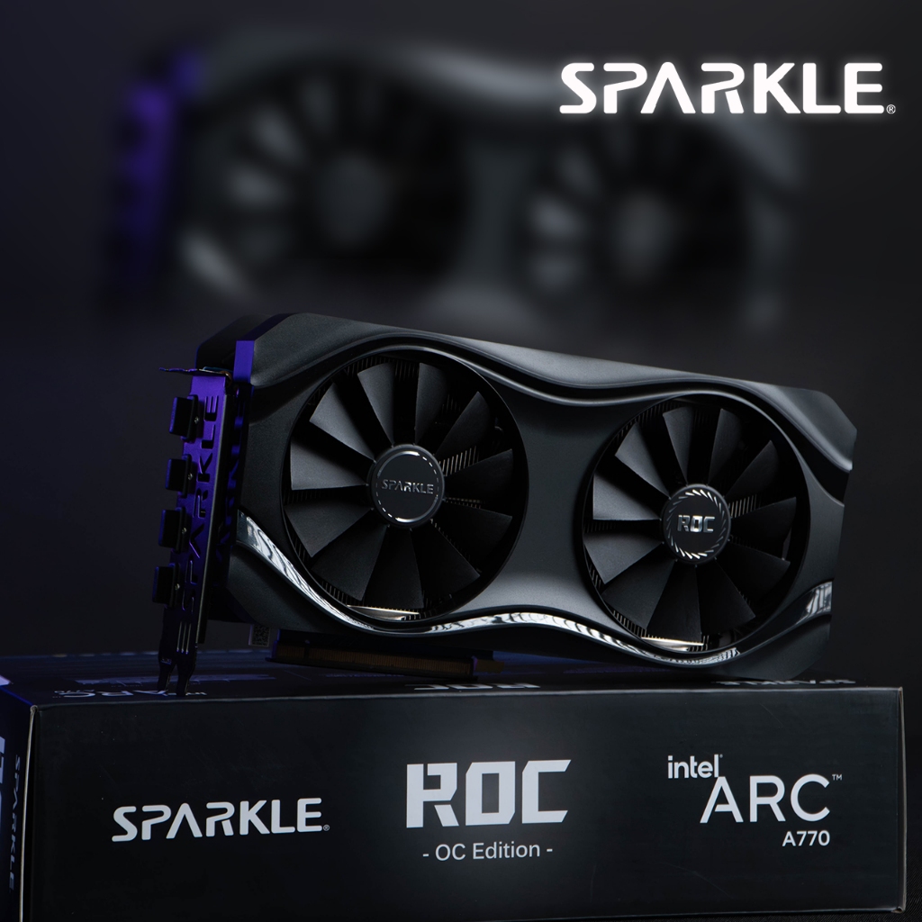 Card Màn Hình VGA SPARKLE Intel® Arc™ A770 ROC OC Edition, 16GB GDDR6 ...