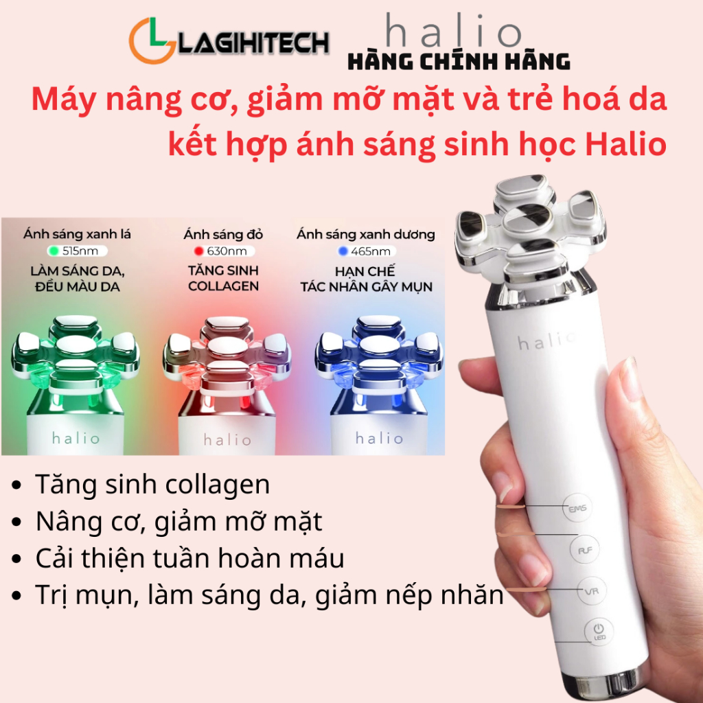 [LIVE] Máy Nâng Cơ Giảm Mỡ Mặt & Trẻ Hoá Da kết hợp Ánh Sáng Sinh Học ...