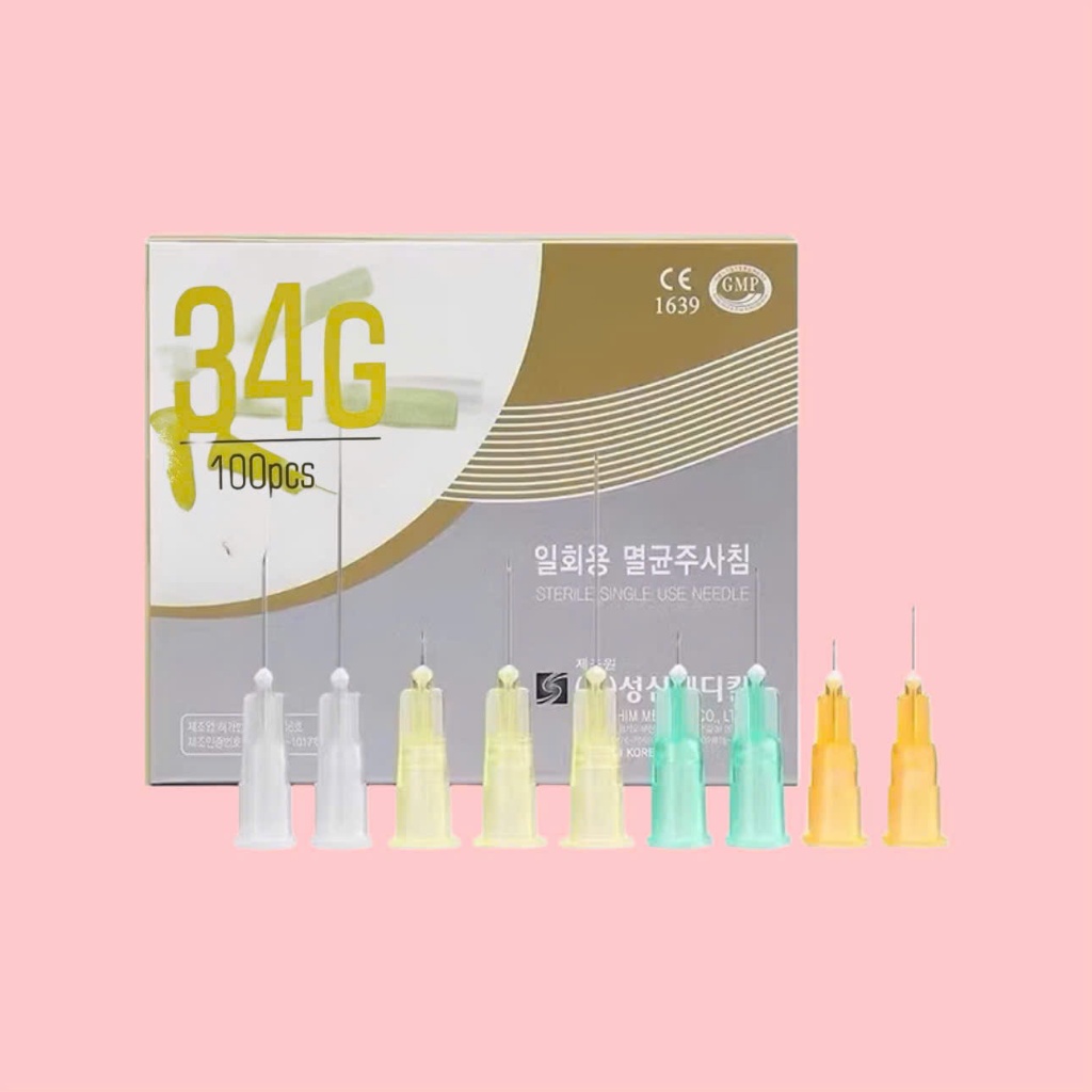 Kim Tiêm Meso Sungshim (30G/32G/34G - 1.5mm, 2.5mm, 4mm, 13mm) | Dùng Tiêm Căng Bóng ...