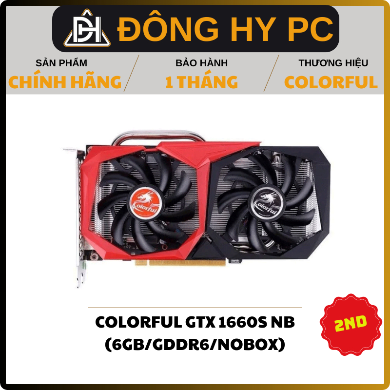 VGA card màn hình COLORFUL GTX 1660s Super NB 6GB 2ND | Shopee Việt Nam