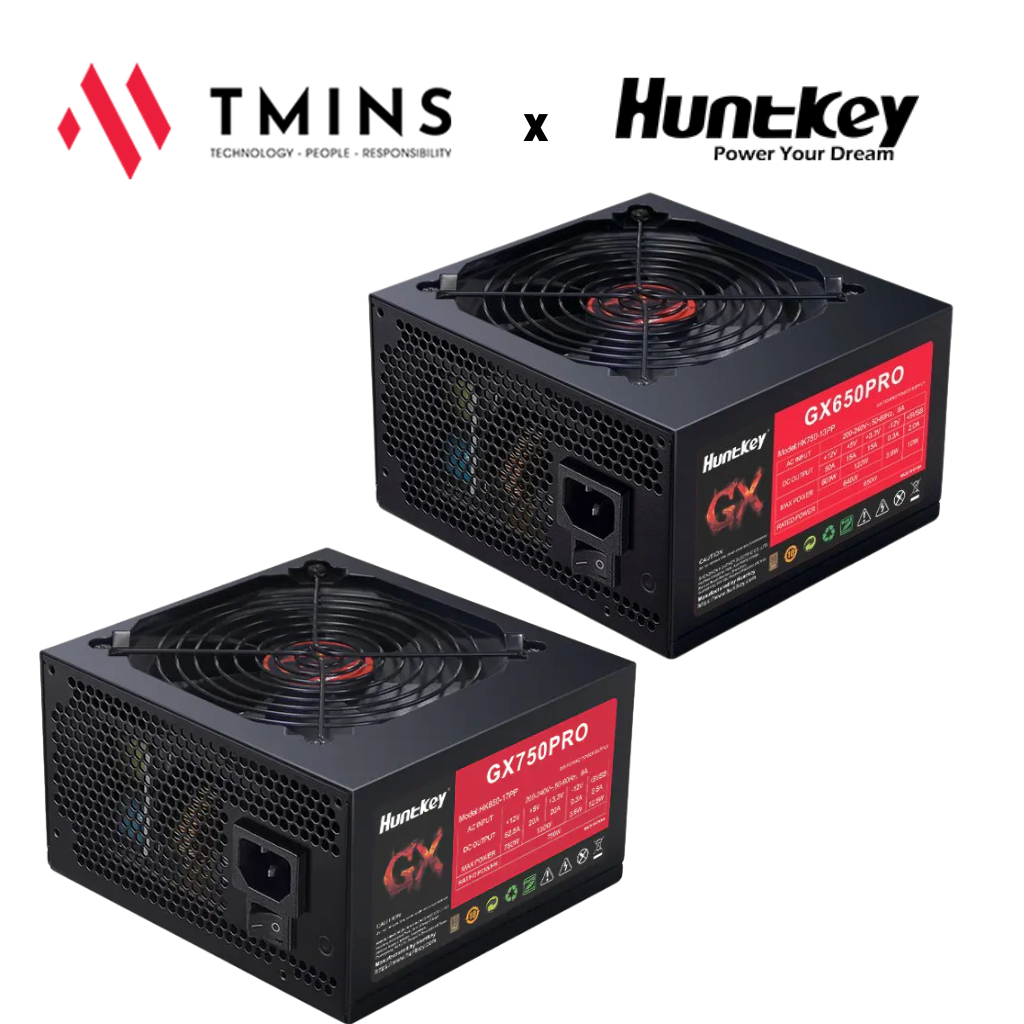 Nguồn máy tính Huntkey GX650PRO/ GX750PRO 650W/ 750W 80 Plus Bronze Bảo hành chính hãng | Shopee ...