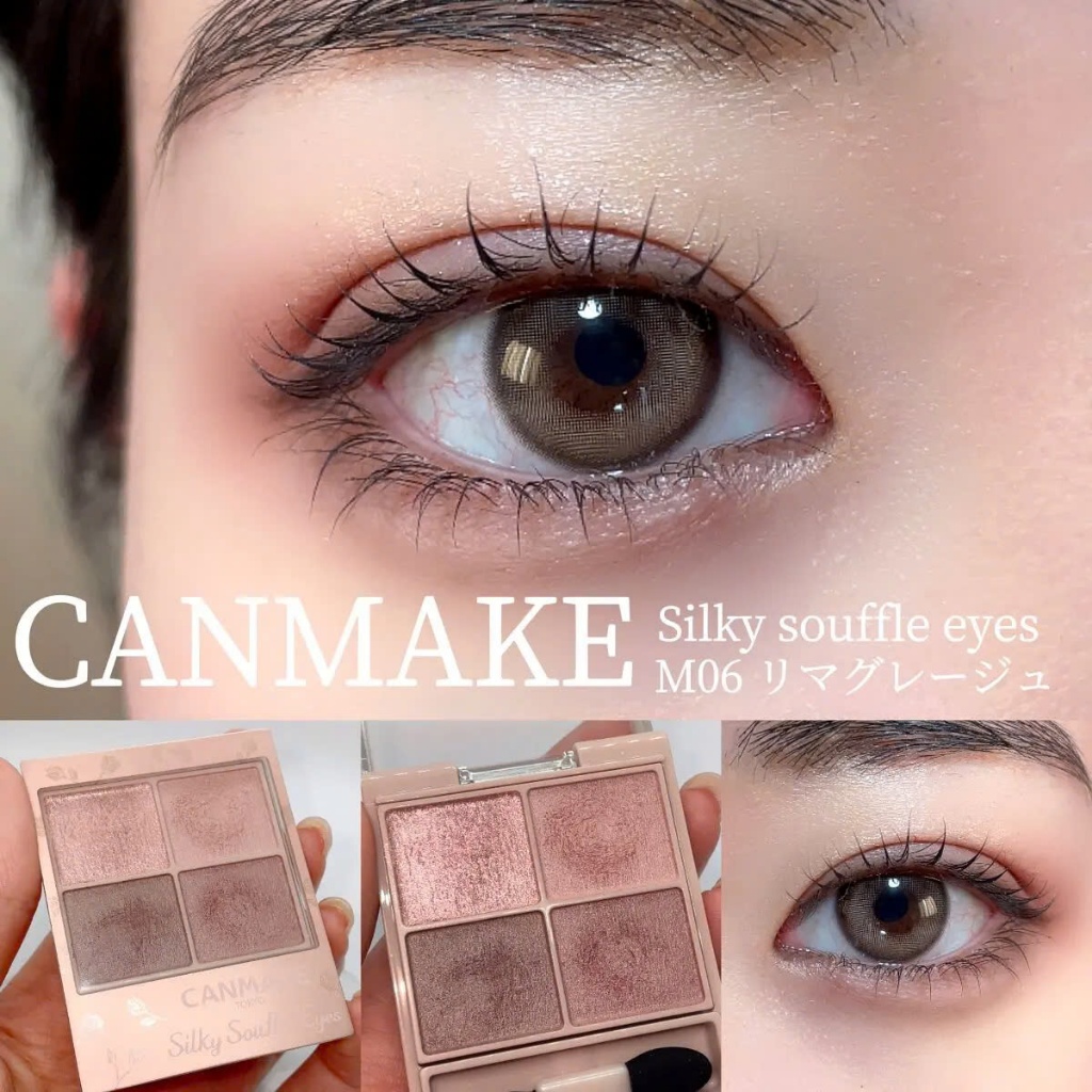 Phấn Mắt Canmake Tokyo Japan Nội Địa Nhật 4 Ô Màu M06 | Shopee Việt Nam