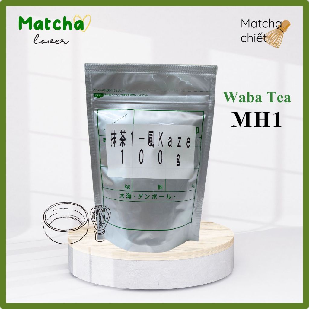 Matcha waba tea MH1, bột trà xanh nhập khẩu Nhật Bản, đậm trà - gói lớn ...