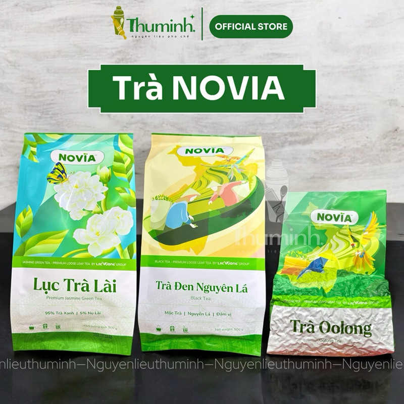 Trà Đen- Lục Trà Lài- Trà Olong Novia Gói 500g | Shopee Việt Nam