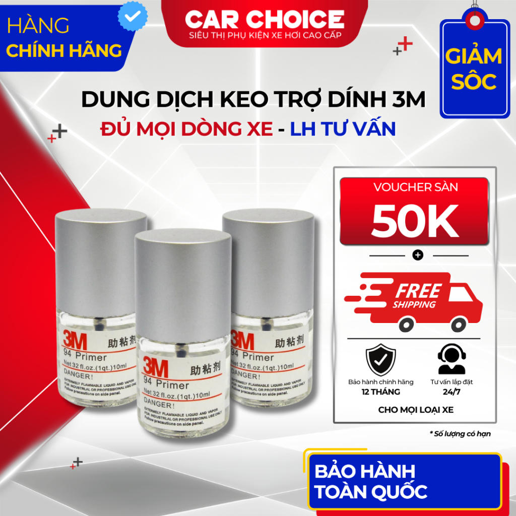 Dung Dịch Keo Trợ Dính 3M 94 Primer CC Tăng Độ Kết Dính Cho Băng 2 Mặt ...