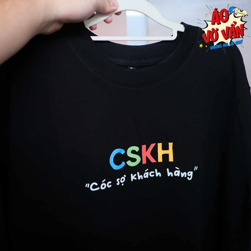 Áo Vớ Vẩn - Áo Thun CSKH Cóc Sợ Chăm sóc khách hàng Meme hài, text vui ...