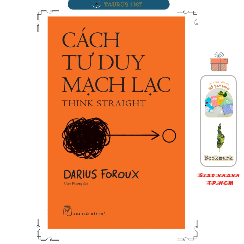Sách CÁCH TƯ DUY MẠCH LẠC - Darius Foroux (NXB Trẻ) | Shopee Việt Nam