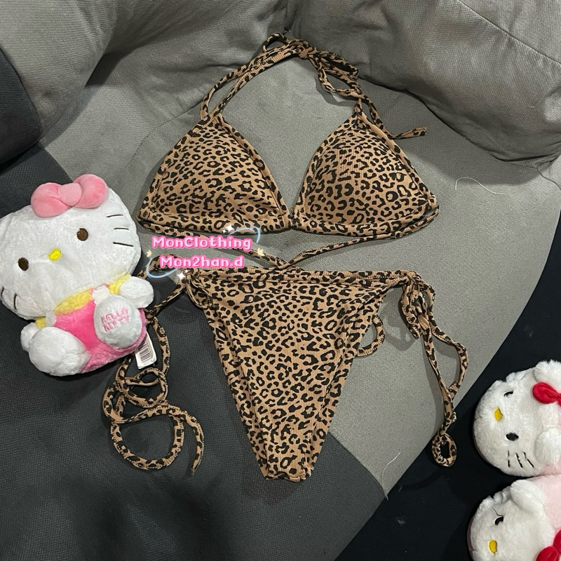 SET BIKINI DA BEO Y2K / SET BIKINI LEOPARD (HÀNG CÓ SẴN ) | Shopee Việt Nam