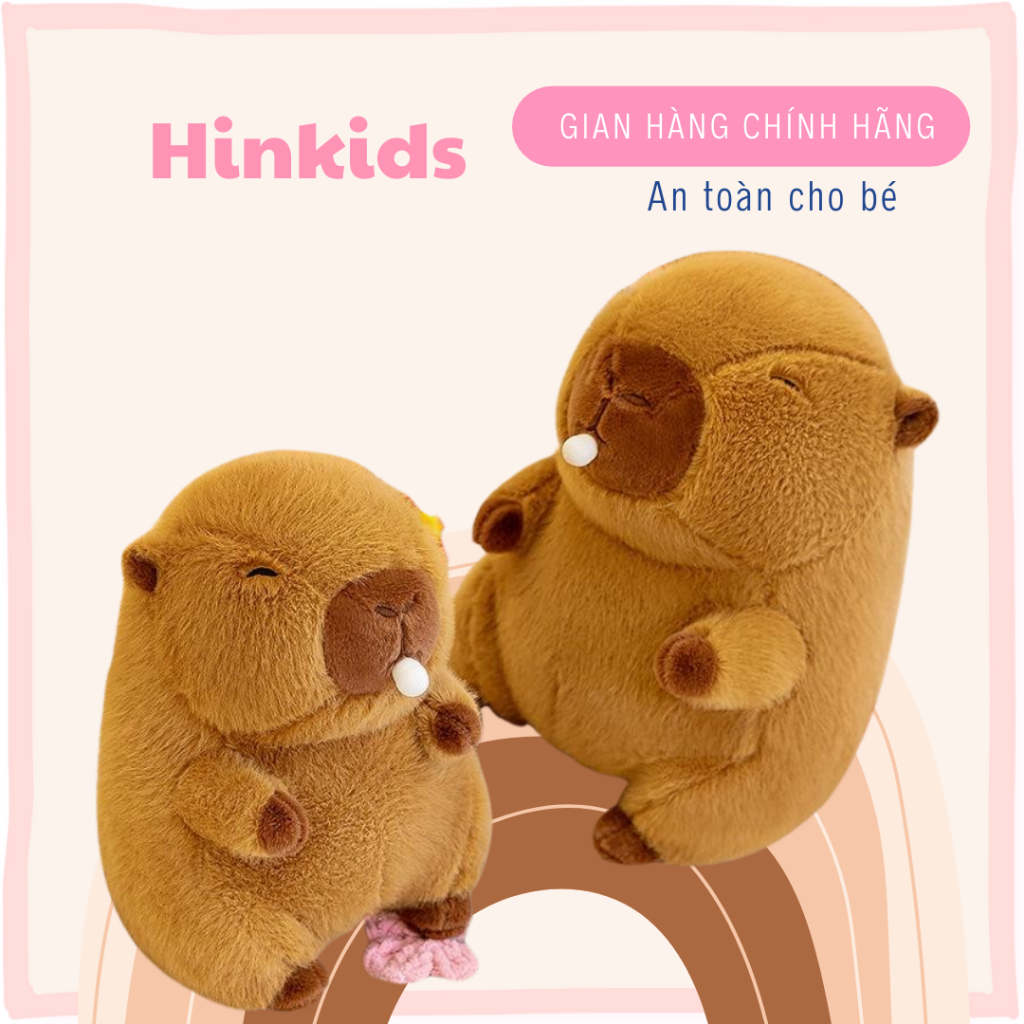 Gấu Bông Chuột CapyBara Bóp Mũi Thú Bông Đồ Chơi gấu bông capybara Thú ...