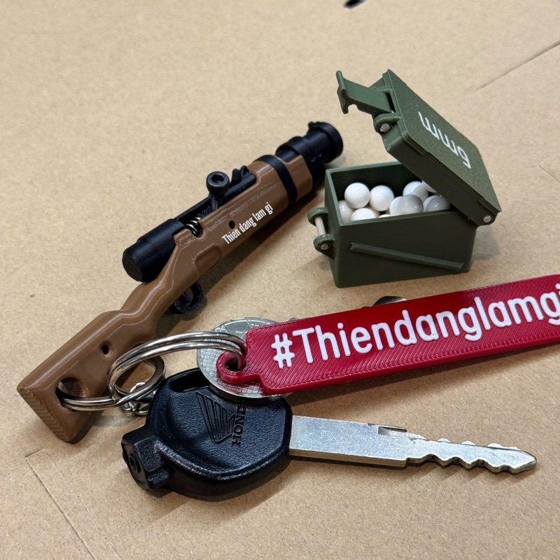 Móc gắn chìa khoá Car98 | in 3D Đồ chơi Móc khoá | Toy 52 | Thiện đang ...