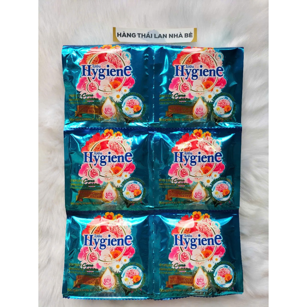 Nước xả Hygiene Thái Lan màu Xanh Sunkiss dây 12 gói | Shopee Việt Nam