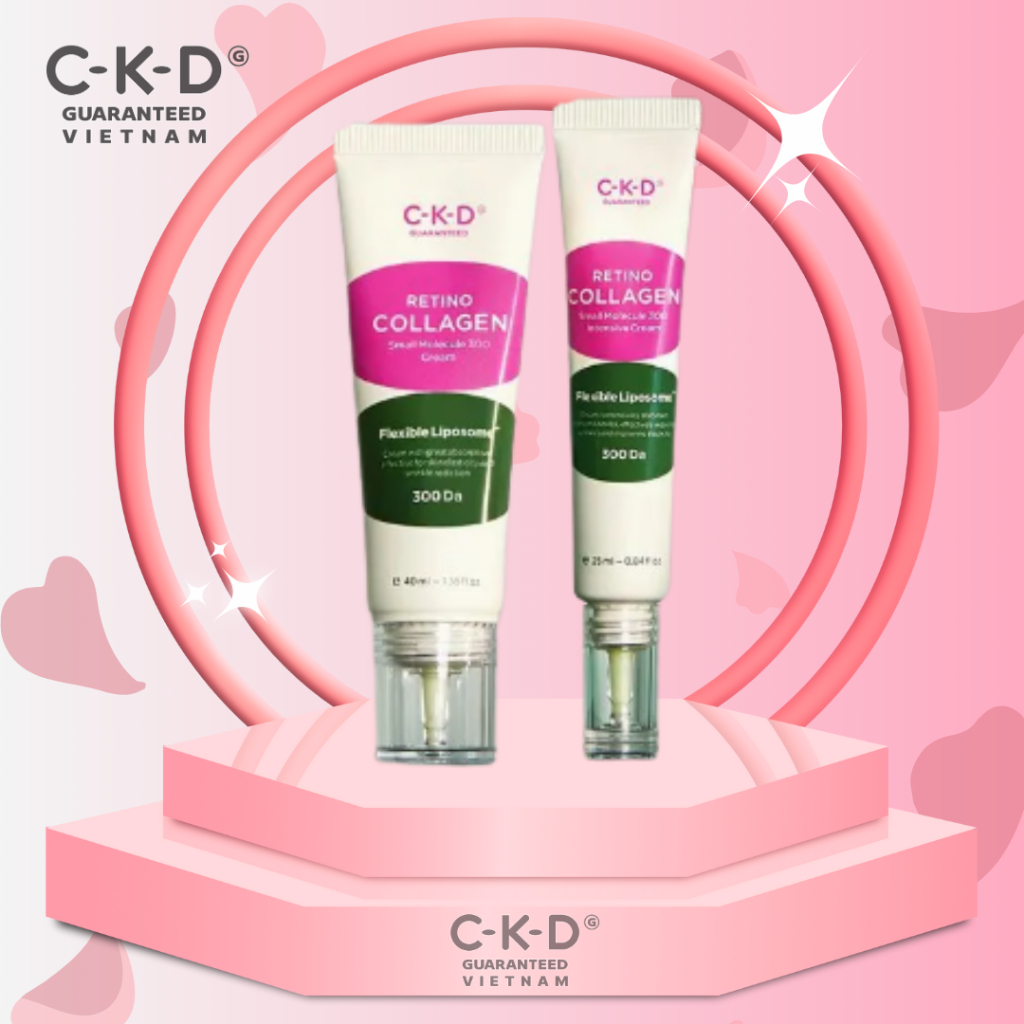 [CKD GUARANTEED] KEM DƯỠNG ẨM NGĂN NGỪA LÃO HOÁ CKD RETINO COLLAGEN SMALL MOLECULE 300 CREAM ...