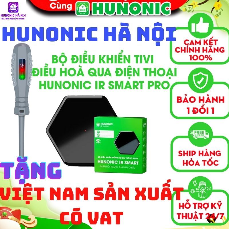 Bộ Hồng Ngoại Ir Smart Pro Hunonic Điều Khiển Trên Điện Thoại Tivi ...